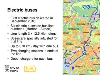 Experiences of electronic bus traffic in Turku | PPT