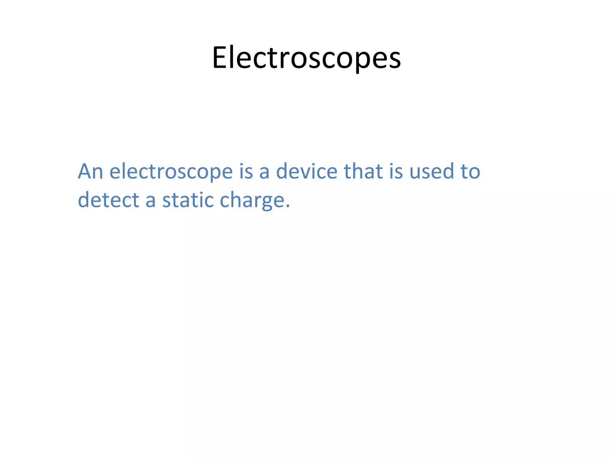 06 types of electroscopes | PPT