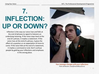 Using Your Voice in Presentations | PPTX