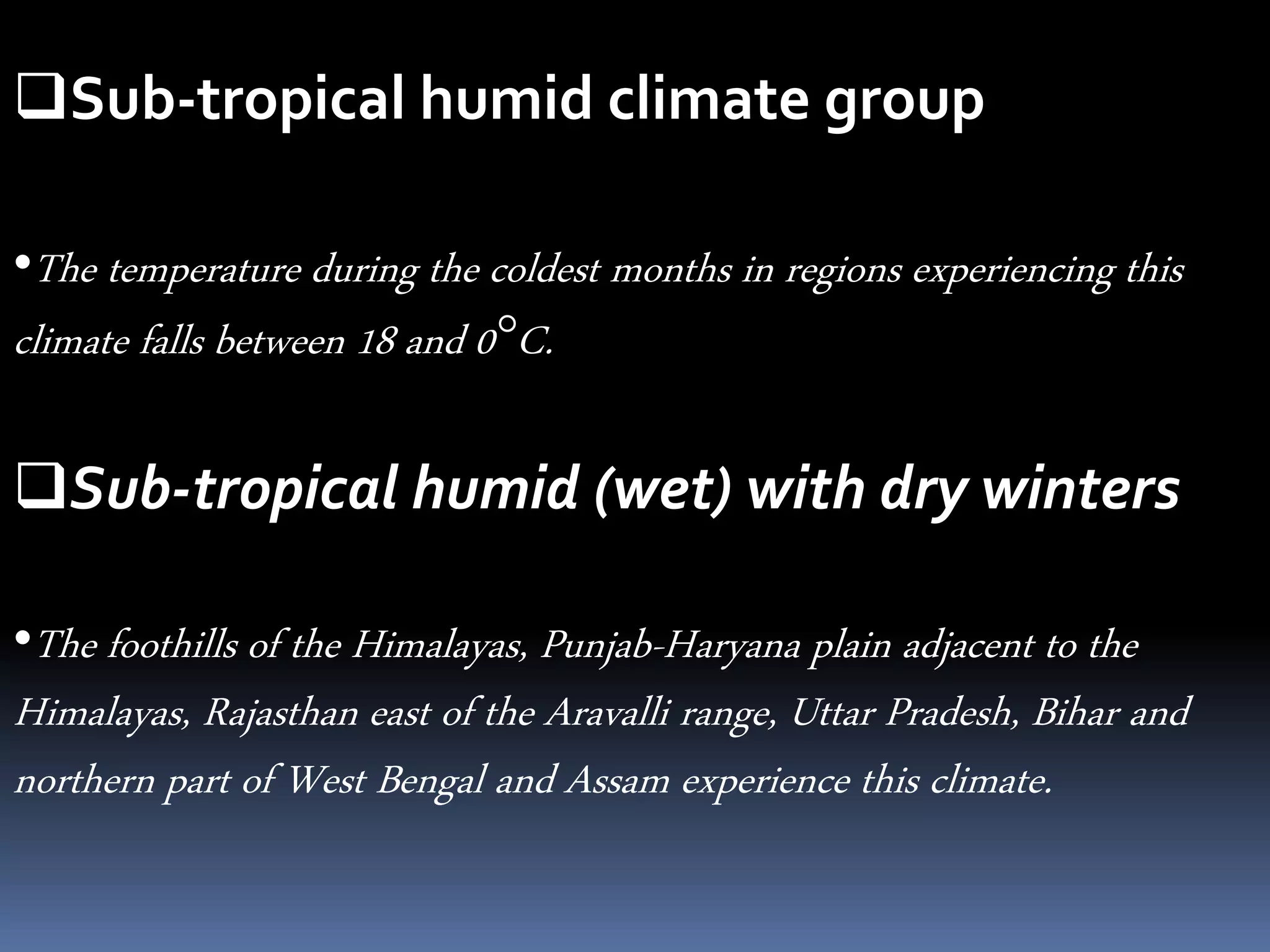 climatic zones in india | PPTX