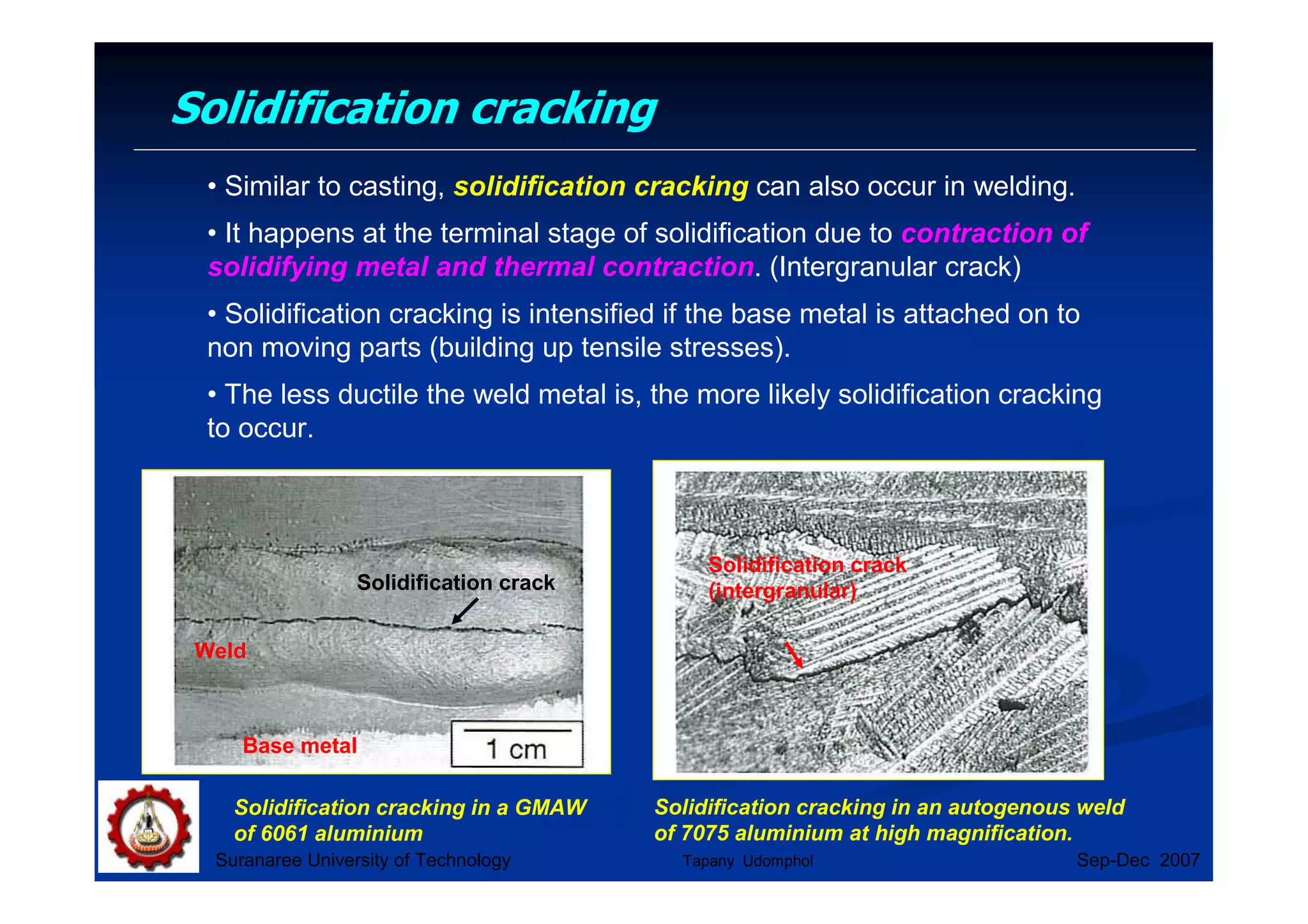 weldability and defects in weldments | PDF