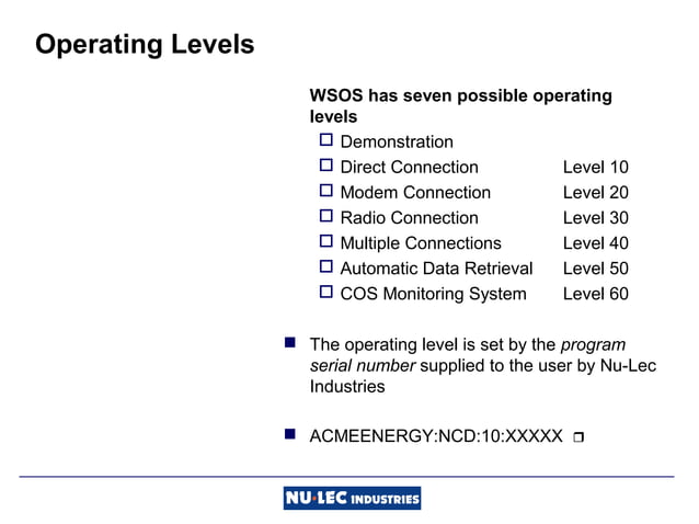 06 wsos – an overview | PPT