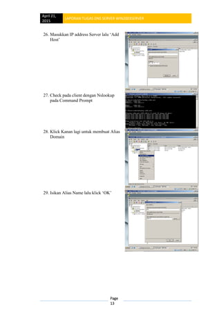 Installasi DNS win 2003 server | PDF | Free Download