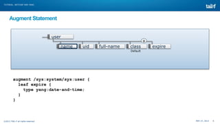 Module 6: YANG Tutorial - part 2 | PPTX