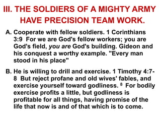 good soldiers | PPTX