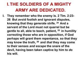 good soldiers | PPTX