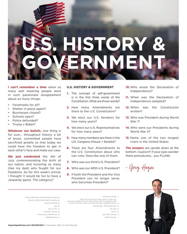 US History and Government | PDF