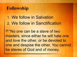 07 08-12 am followship - authentic christianity - #1 | PPTX