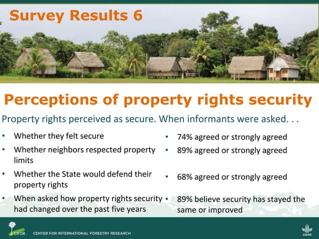 Migration, property rights and livelihoods on Peruvian forest frontiers ...