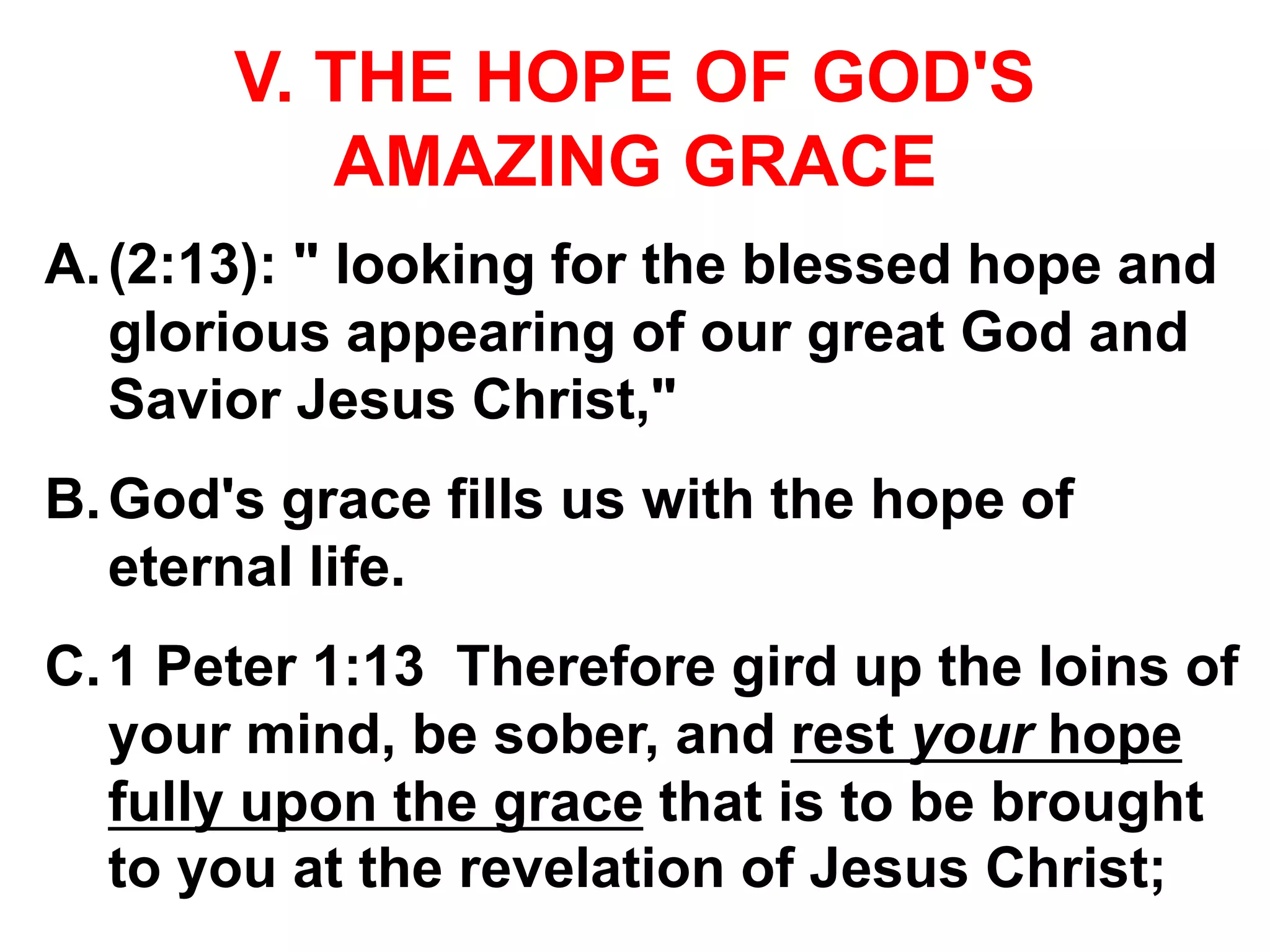 god's amazing grace | PPTX