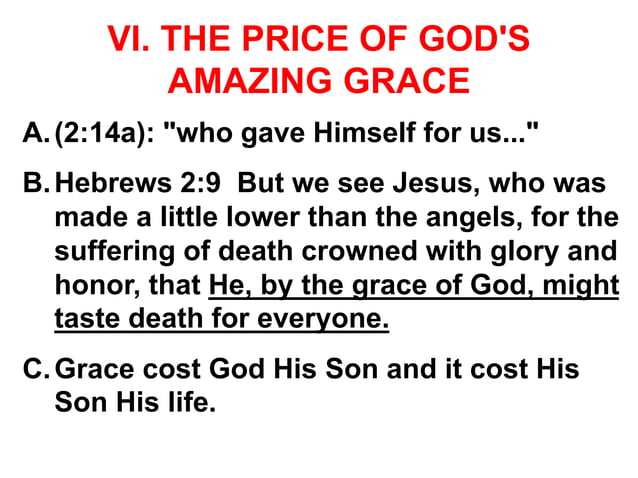 god's amazing grace | PPTX