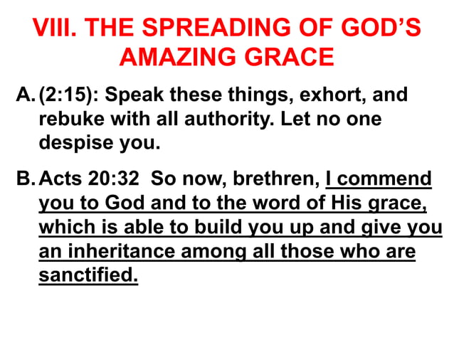 god's amazing grace | PPTX