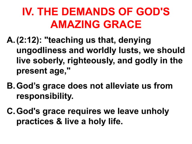 god's amazing grace | PPTX