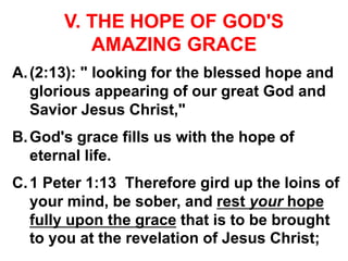 god's amazing grace | PPTX