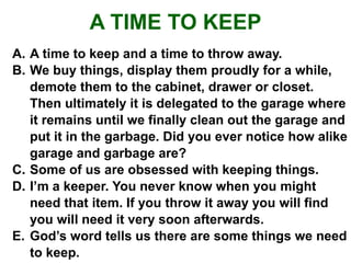 keeping ourselves | PPTX