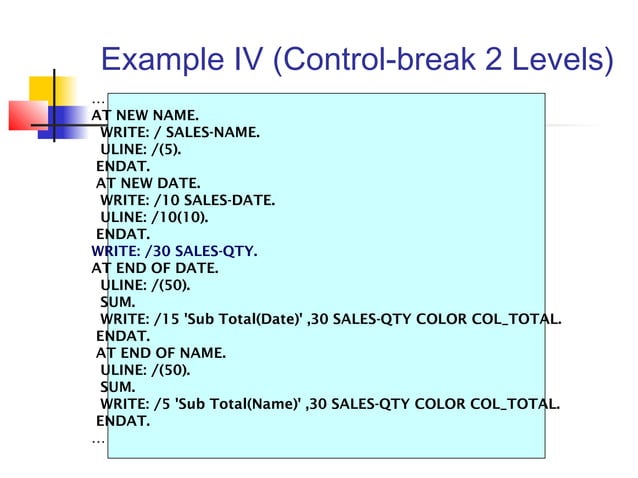 07.advanced abap | PPT