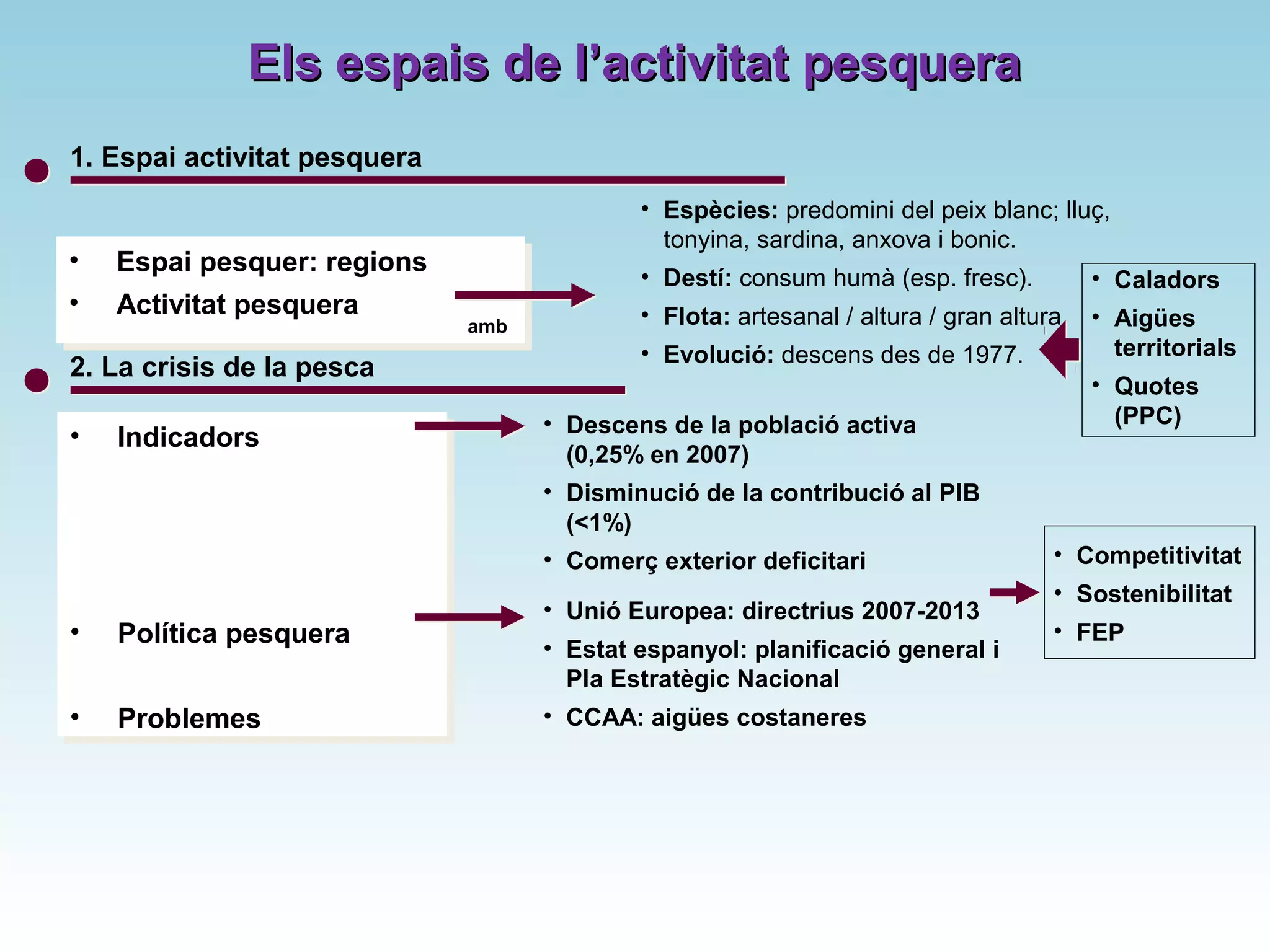 07. el sector primari a espanya (Esquema) | PPT