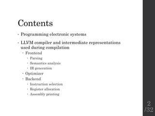 07 140430-ipp-languages used in llvm during compilation | PPT