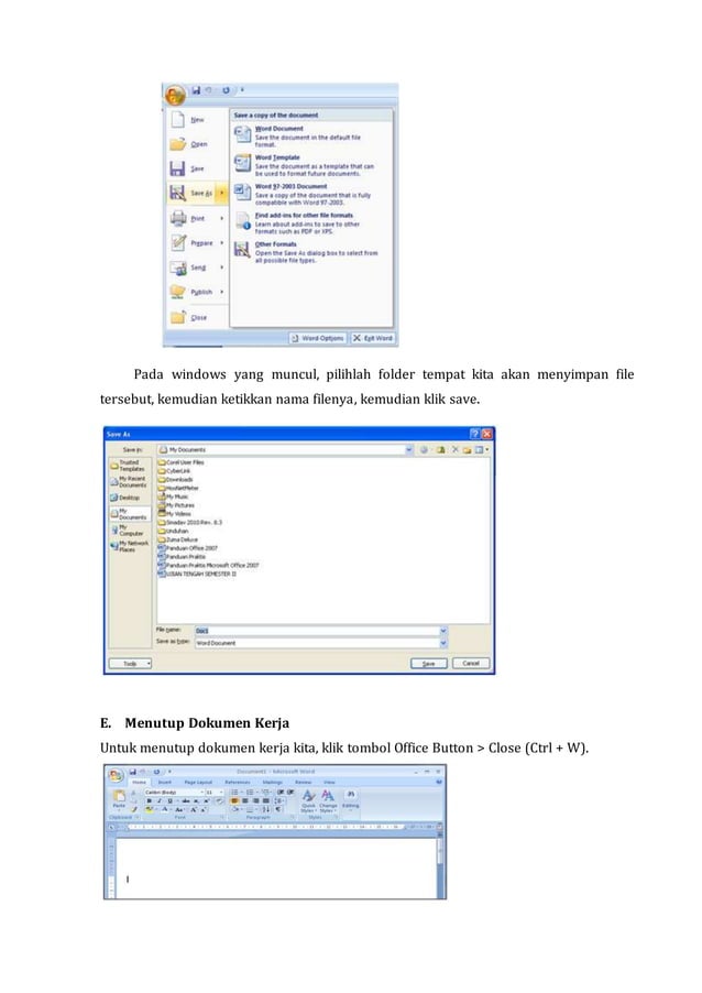 07. mengenal microsoft office word 2007 | PDF