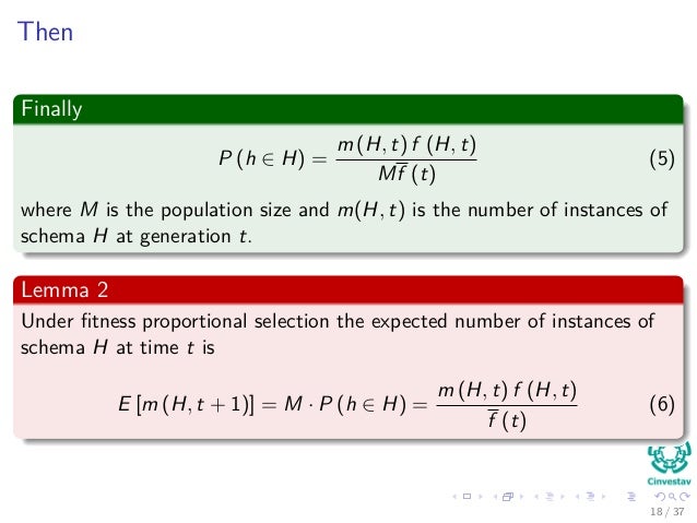 07 2 Holland S Genetic Algorithms Schema Theorem