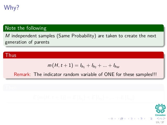 07.2 Holland's Genetic Algorithms Schema Theorem
