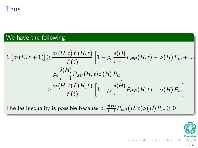 07.2 Holland's Genetic Algorithms Schema Theorem