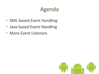 07.1. Android Even Handling | PPTX