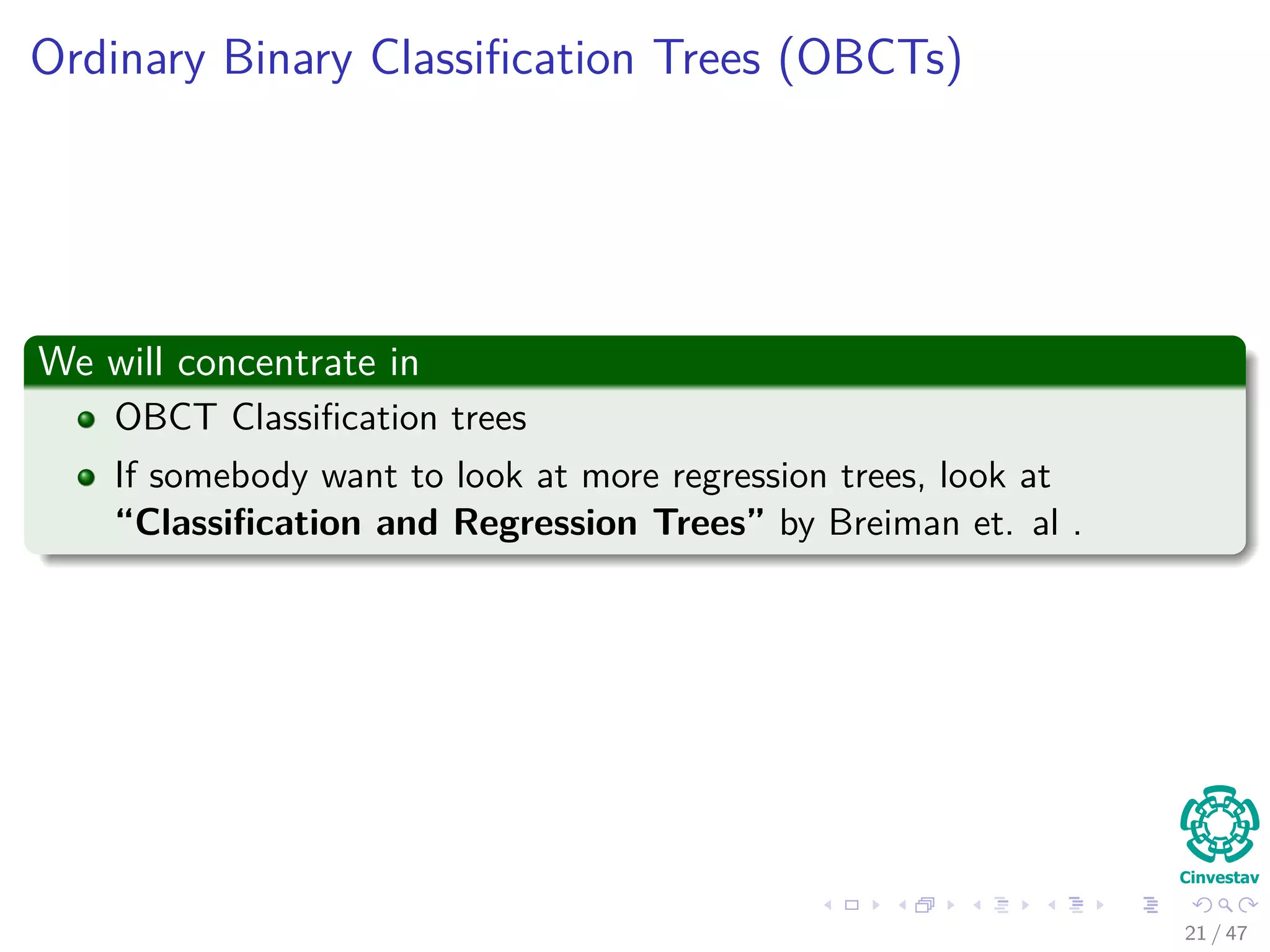 13 Machine Learning Supervised Decision Trees | PPT