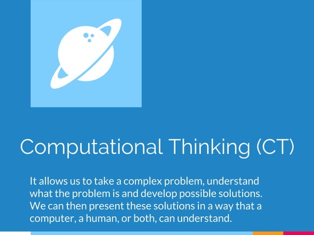 “Learn the fundamental of programming with animals and robots” - Edu 3. ...
