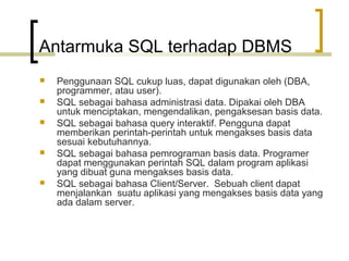 Pengantar SQL | PPT