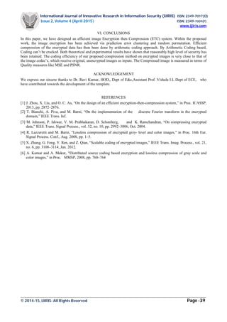 Image Encryption-Then-Compression System via Prediction Error Clustering and lossless encoding | PDF