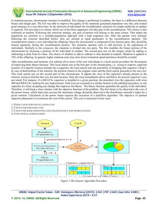 Optimal Capacitor Placement for IEEE 14 bus system using Genetic Algorithm | PDF