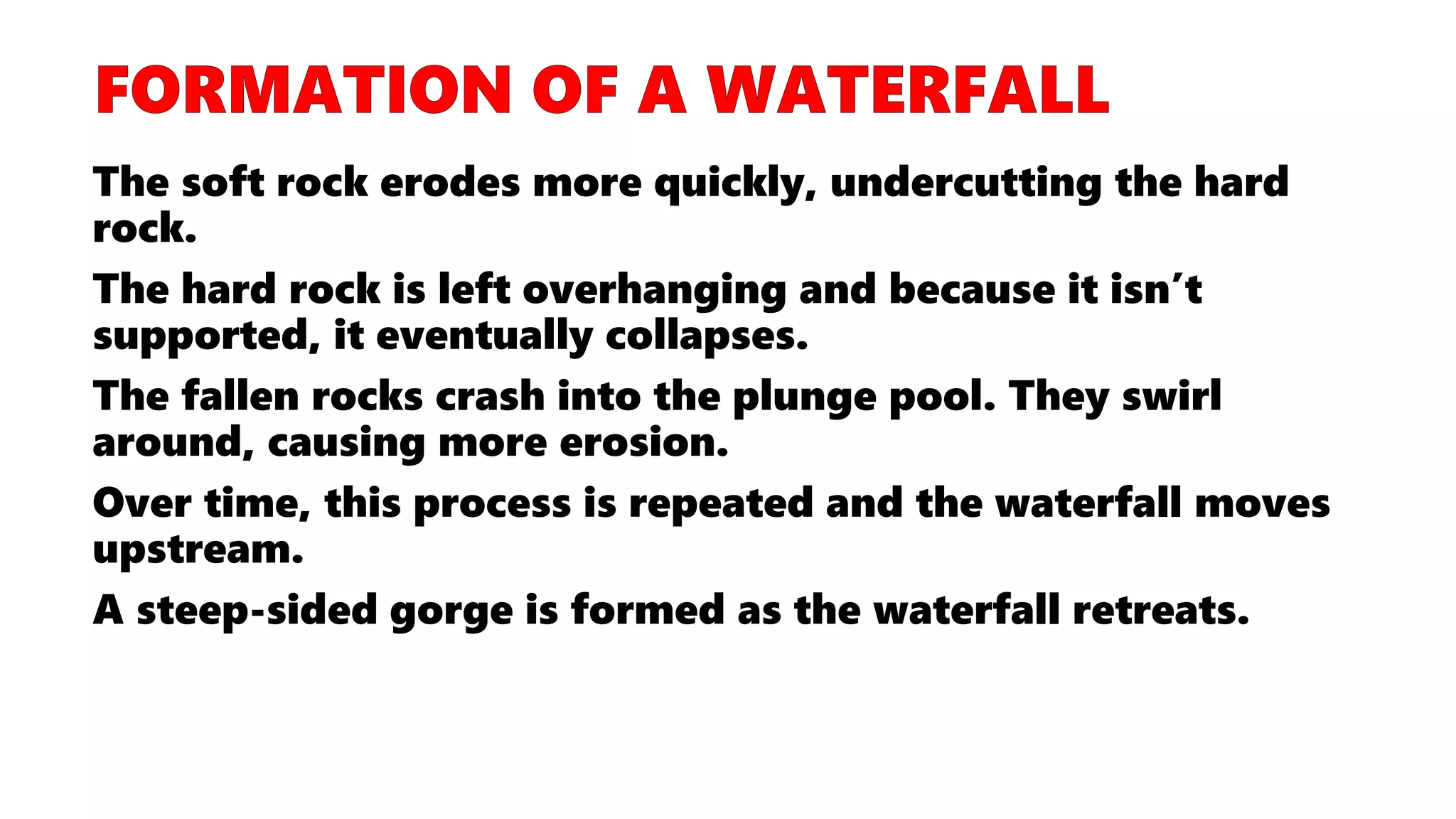 GEOGRAPHY YEAR 10: RIVER LANDFORMS | PPTX