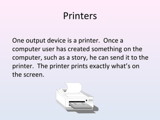 07. Output devices - computer | PPT