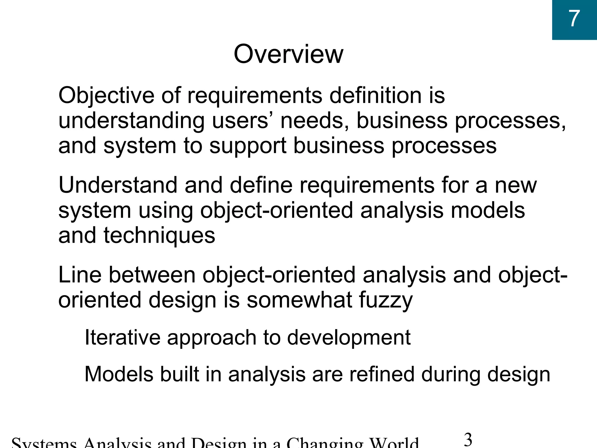The Object-Oriented Approach to Requirements | PPT