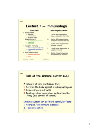 07. immunology | PDF
