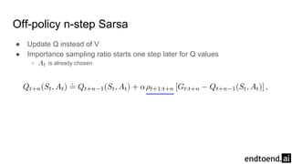 Reinforcement Learning 7. n-step Bootstrapping | PDF