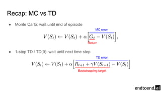 Reinforcement Learning 7. n-step Bootstrapping | PDF