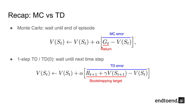 Reinforcement Learning 7. n-step Bootstrapping | PDF