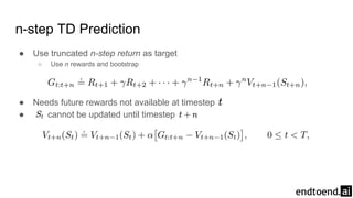 Reinforcement Learning 7. n-step Bootstrapping | PDF