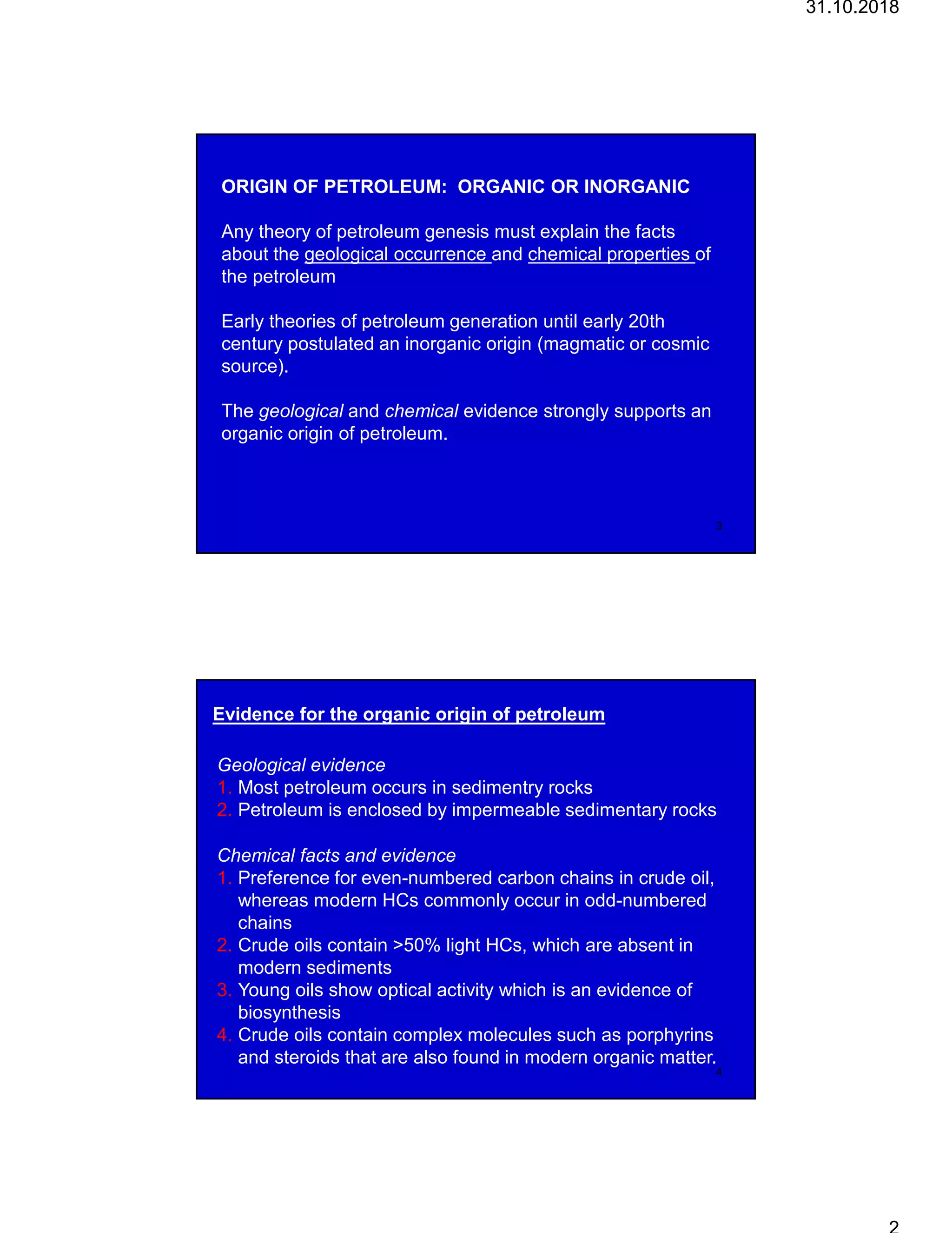 07. generation of petroleum | PDF