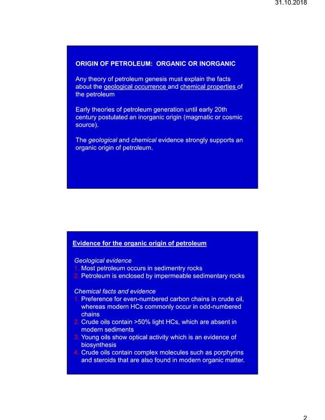 07. generation of petroleum | PDF