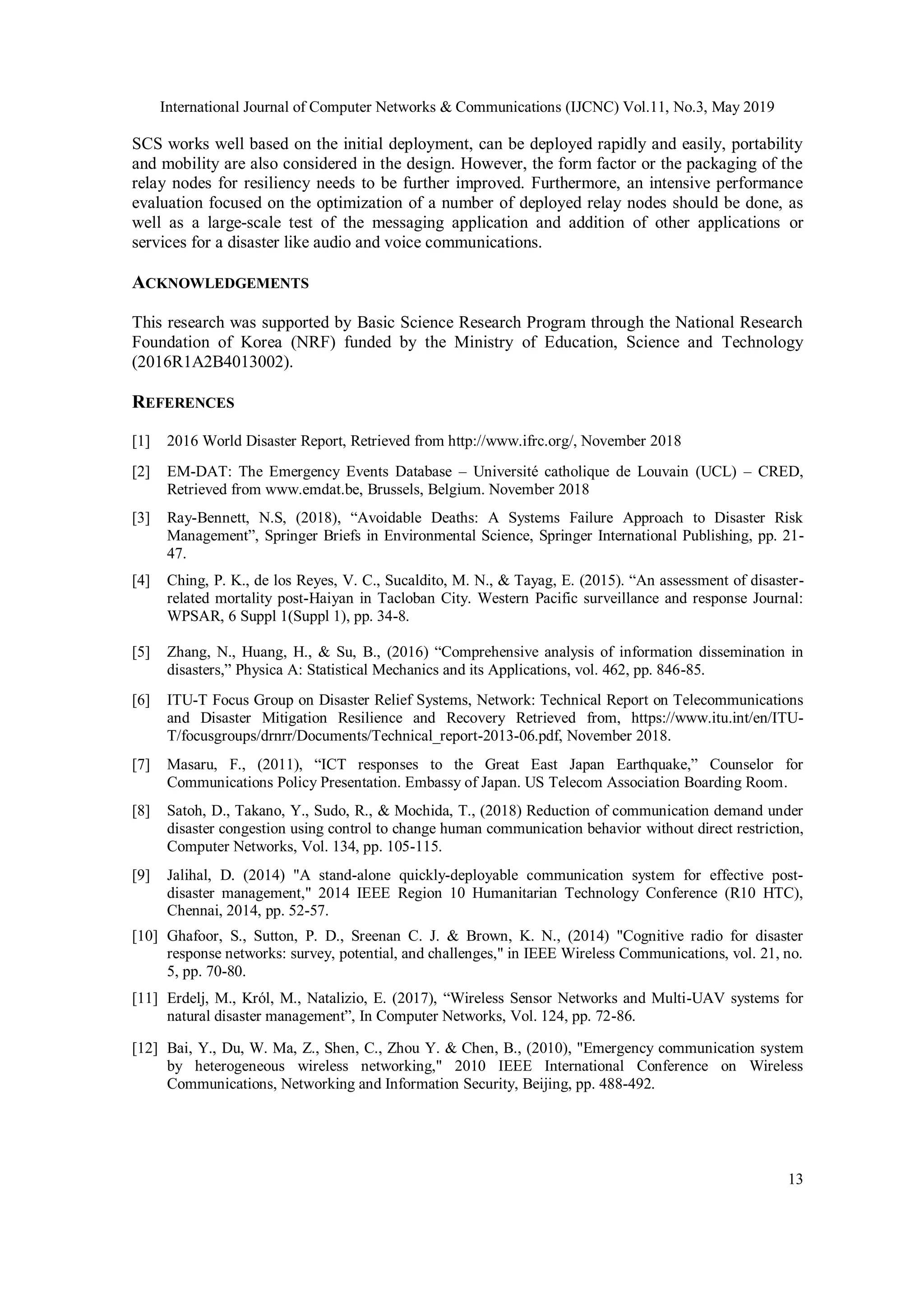 IMPLEMENTATION OF A CONTEXT-AWARE ROUTING MECHANISM IN AN INEXPENSIVE STANDALONE COMMUNICATION ...