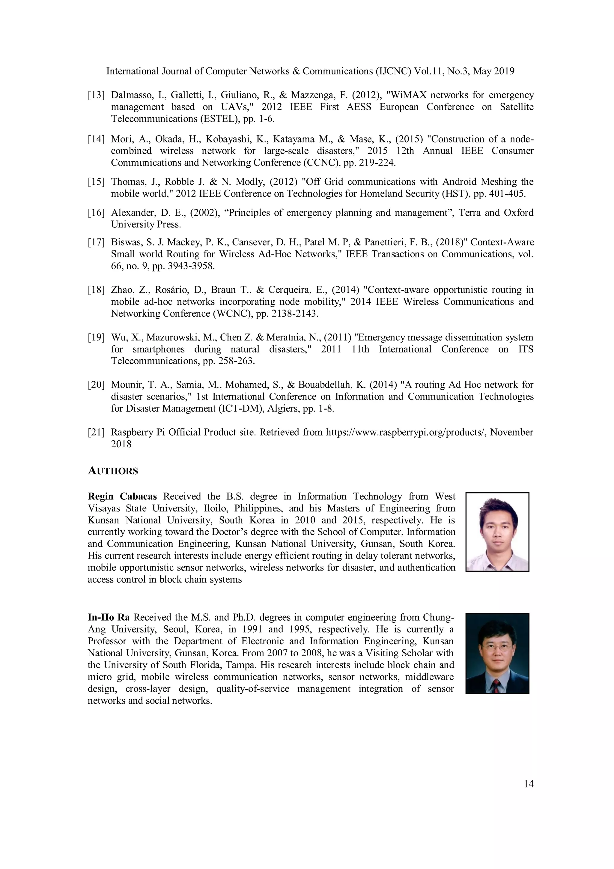 IMPLEMENTATION OF A CONTEXT-AWARE ROUTING MECHANISM IN AN INEXPENSIVE ...