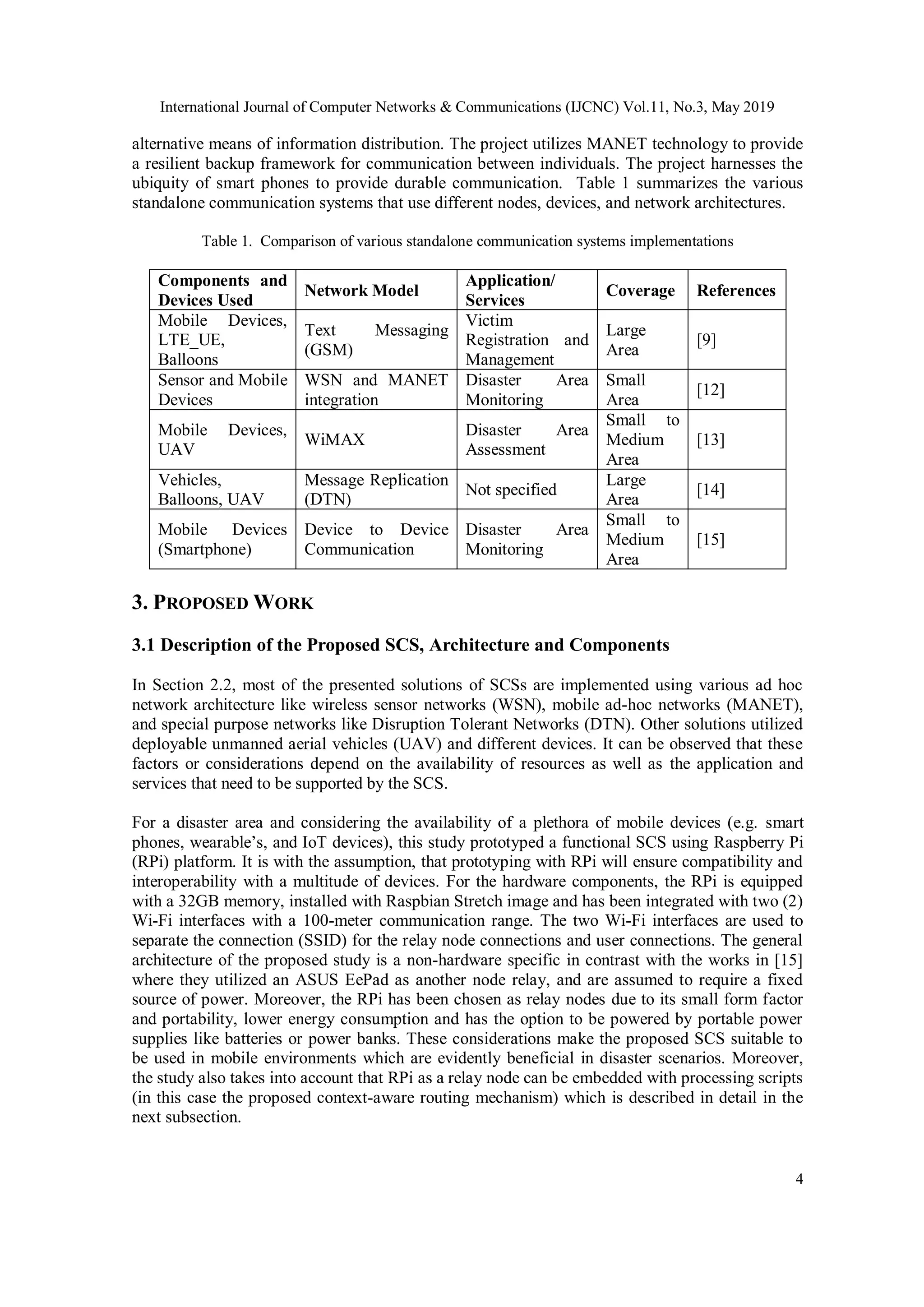 IMPLEMENTATION OF A CONTEXT-AWARE ROUTING MECHANISM IN AN INEXPENSIVE ...