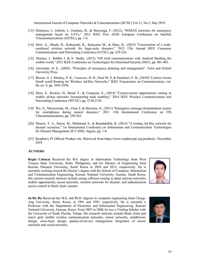 IMPLEMENTATION OF A CONTEXT-AWARE ROUTING MECHANISM IN AN INEXPENSIVE STANDALONE COMMUNICATION ...