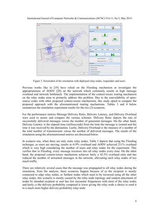 IMPLEMENTATION OF A CONTEXT-AWARE ROUTING MECHANISM IN AN INEXPENSIVE STANDALONE COMMUNICATION ...