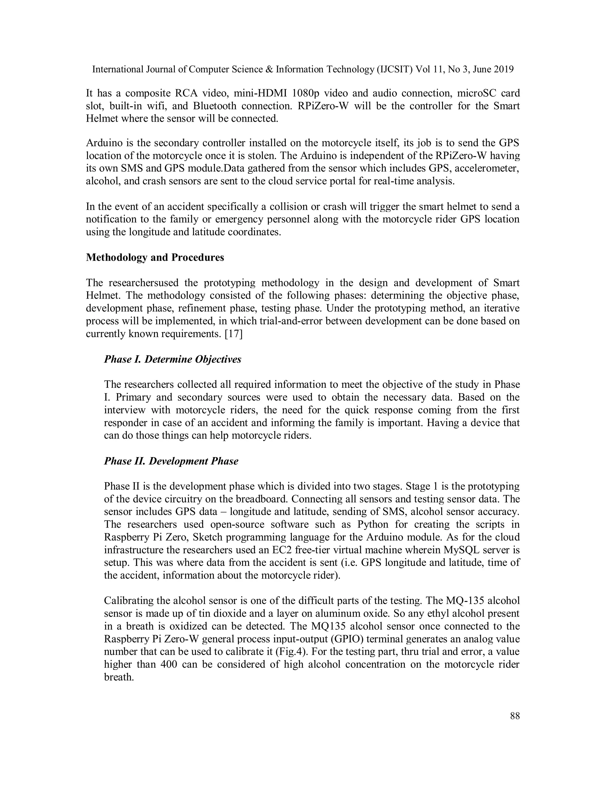 Smart Motorcycle Helmet Real Time Crash Detection With Emergency Notification Tracker And Anti