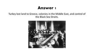 REVISION AS CAMBRIDGE GEOGRAPHY: RIVERS - TREATY OF SEVRES | PPTX