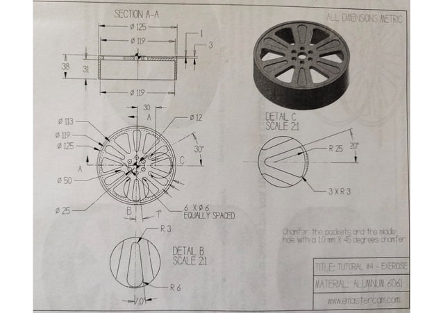 Mastercam Milling Tutorial 07 Drawing | PPT